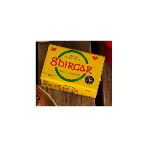 Blas ar Fwyd Website - Shirgar, Salted Welsh Butter, 250g Block