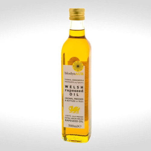 Blas ar Fwyd Website - Blodyn Aur, Welsh Rapeseed Oil 500ml