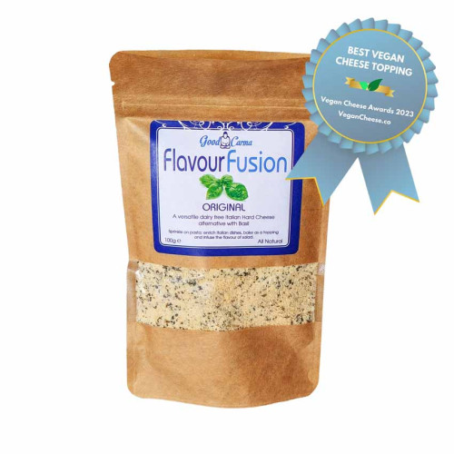 Blas ar Fwyd Website - Good Carma - vegan cheese and pesto