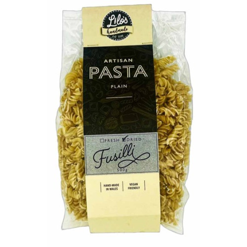 Blas ar Fwyd Website - Lilo's Handmade Plain Pasta 500g