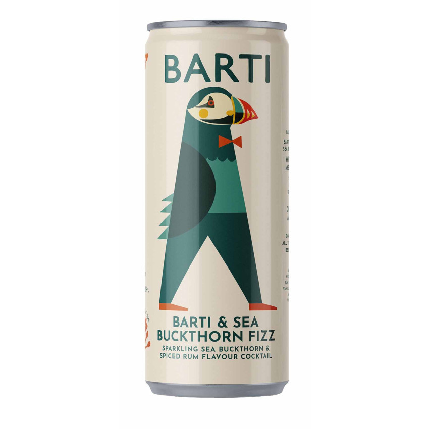 Blas ar Fwyd Website - Barti Rum, Barti & Sea Buckthorn Fizz, 5.0% ...