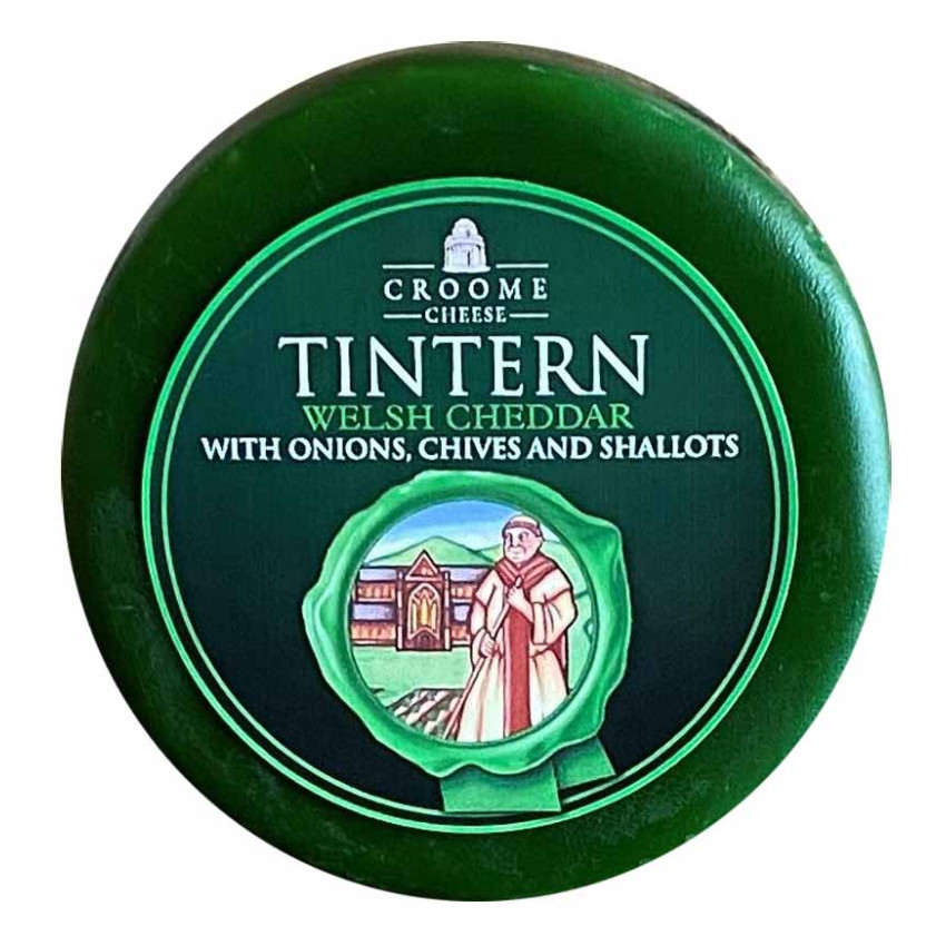 Blas ar Fwyd Website - Croome Cheese, Tintern, Chive & Shallot Cheddar ...