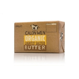 Blas ar Fwyd Website - Calon Wen, Lightly Salted Organic Welsh Butter ...