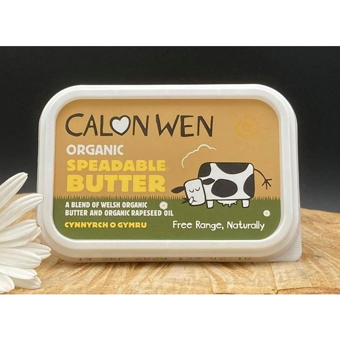 Blas ar Fwyd Website - Calon Wen Organic Spreadable Butter, 250g