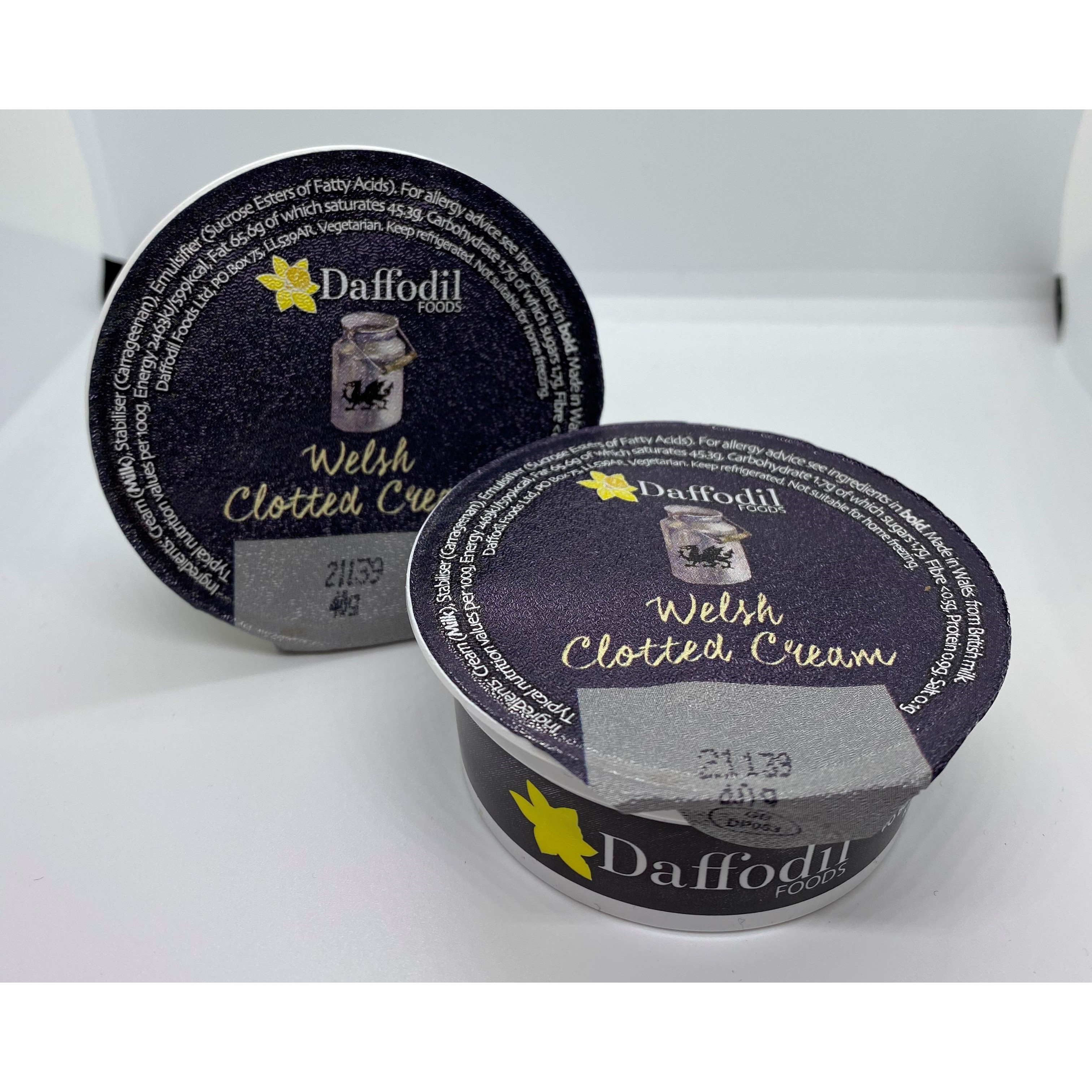 Blas ar Fwyd Website - Welsh Clotted Cream, 16 x 40g