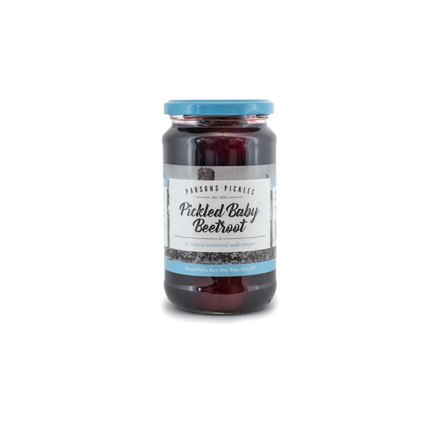 Blas ar Fwyd Website - Parsons Pickles, Whole Baby Beetroot, 450g Jar