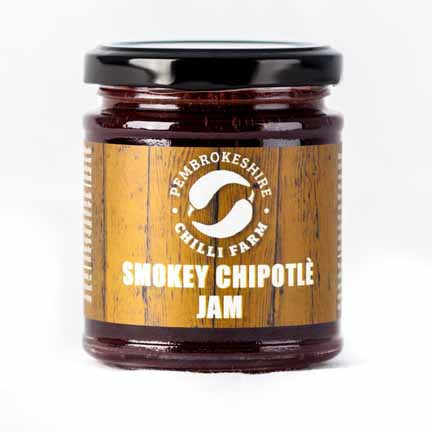 Blas ar Fwyd Website - Pembrokeshire Chilli Farm, Smokey Chipotle Jam 227g