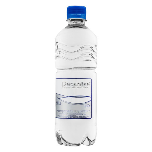 Blas ar Fwyd Website - Decantae Still Water Plastic Bottle 24 x 500ml