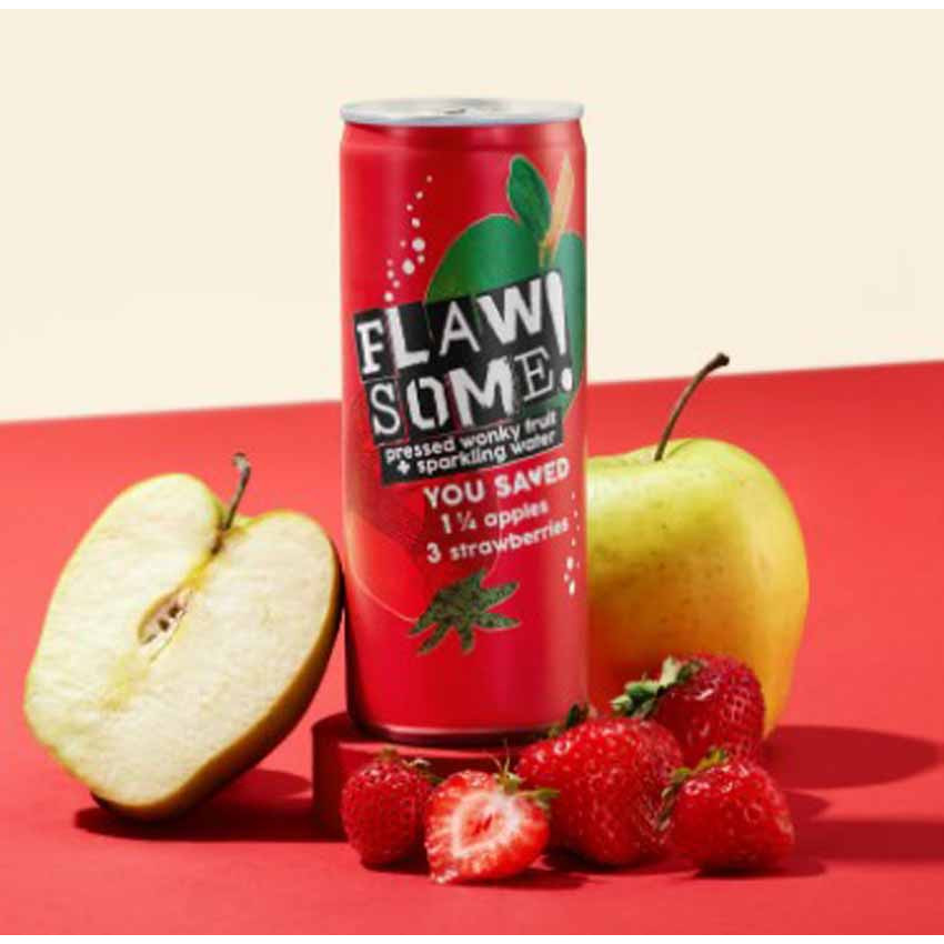 Blas ar Fwyd Website - Flawsome! Apple & Strawberry Lightly Sparkling ...